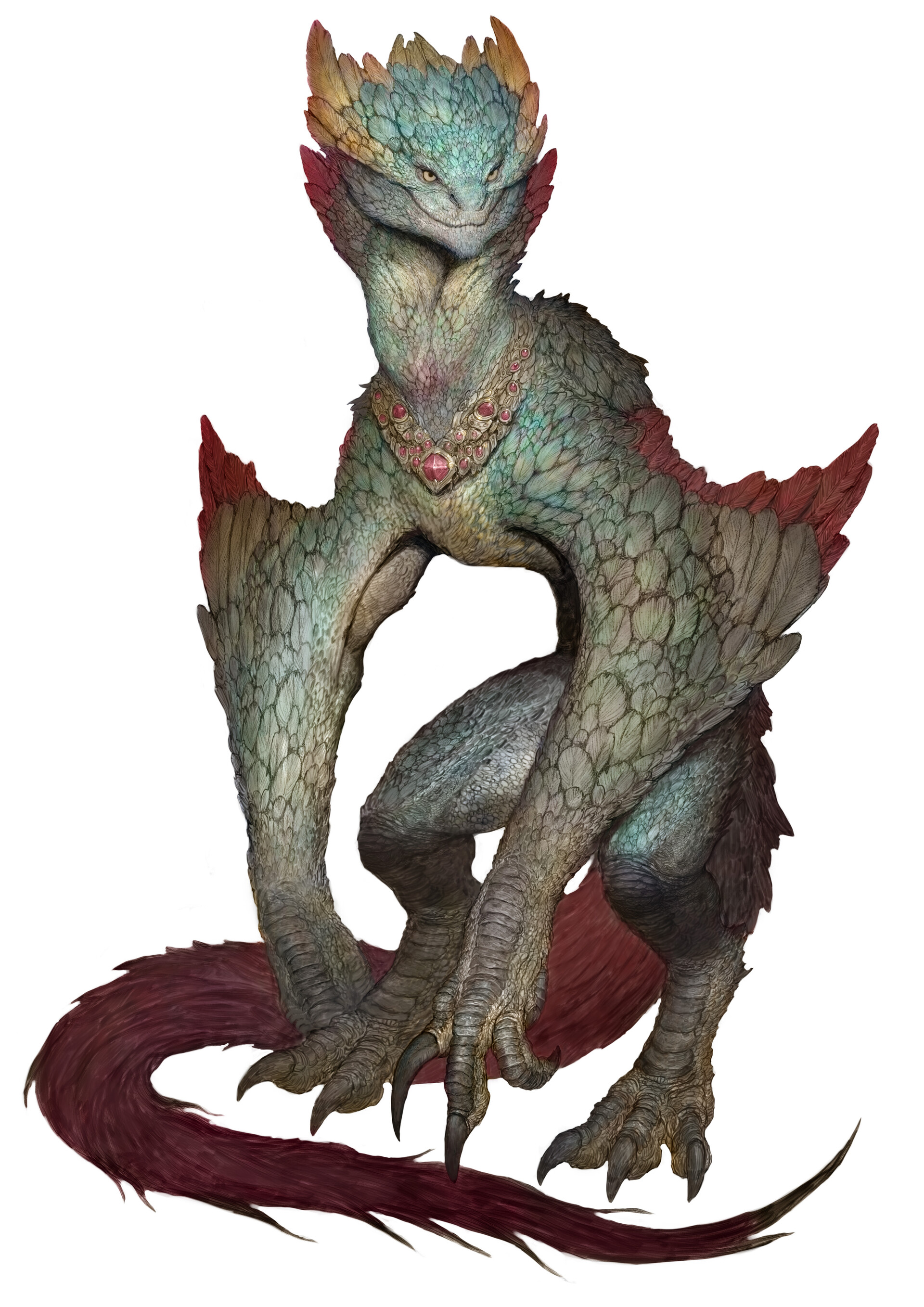 Dragonborn Coatyl by John Tedrick | Scrolller