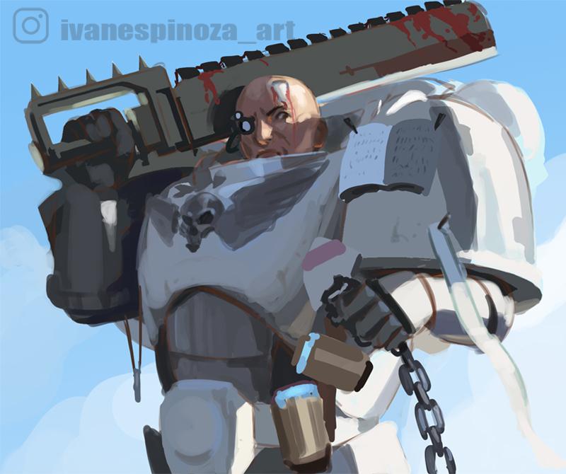 Dread Champion 2 (Space Marine fanart) | Scrolller