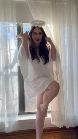 Dressed like an angel but naughtier than the devil 😈 | Scrolller