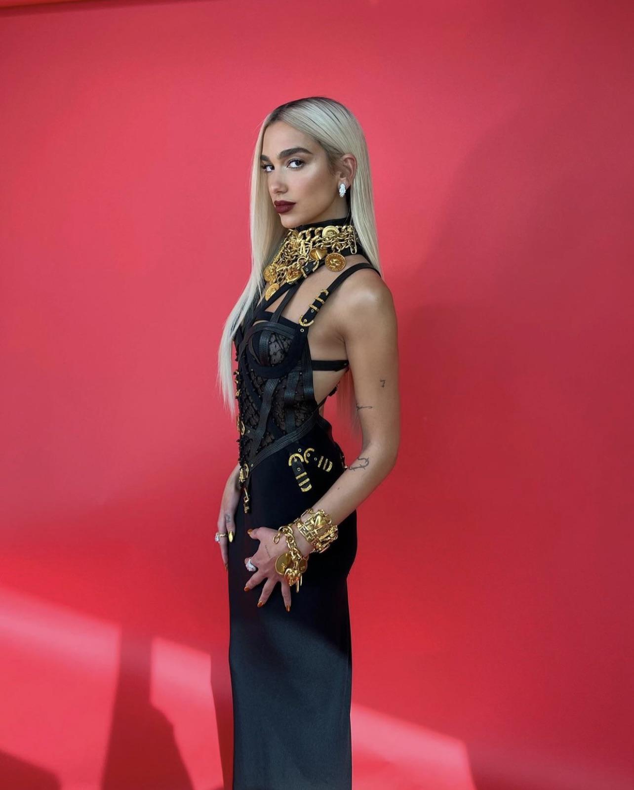 Dua in 1992 Versace | Scrolller