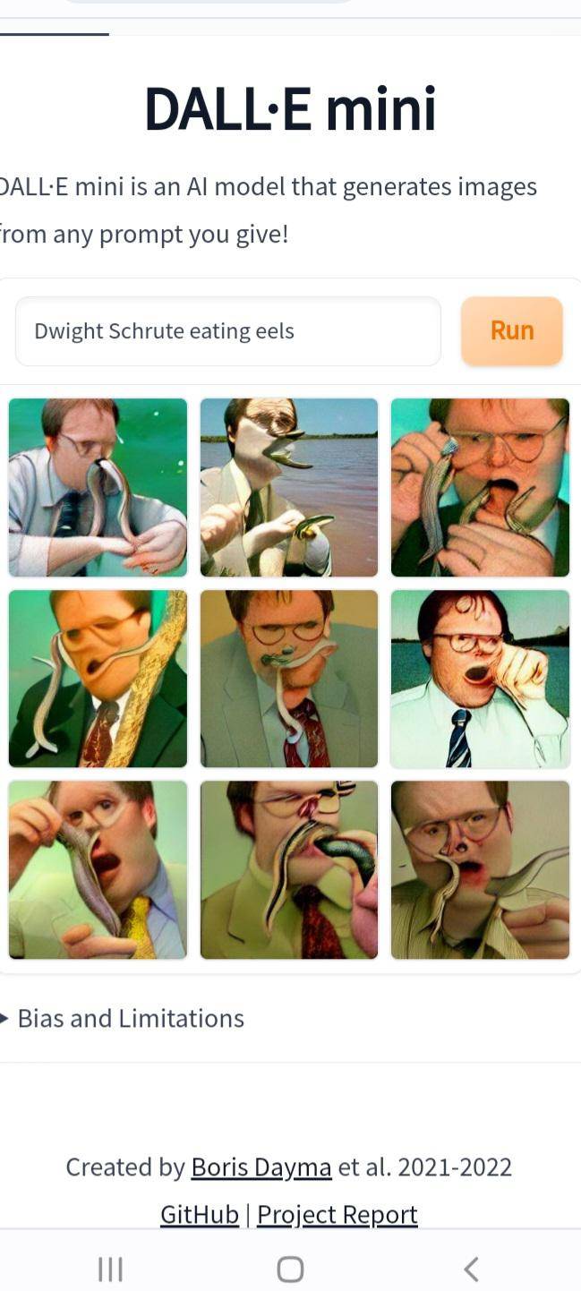 Dwight Schrute eating eels | Scrolller