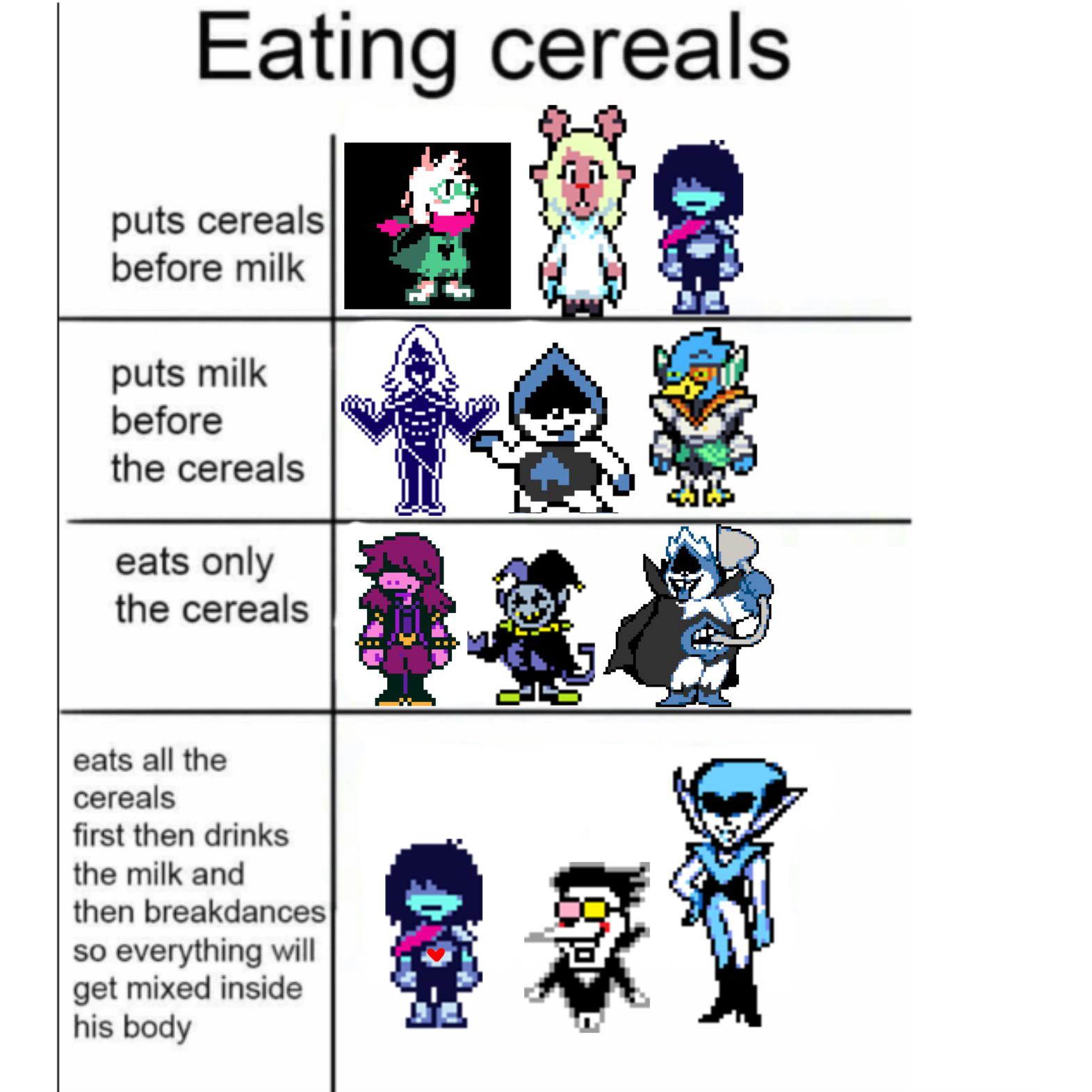Eating the Cereals | Scrolller