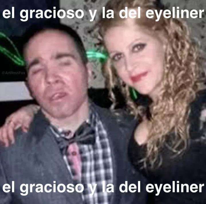 el gracioso y la del eyeliner | Scrolller