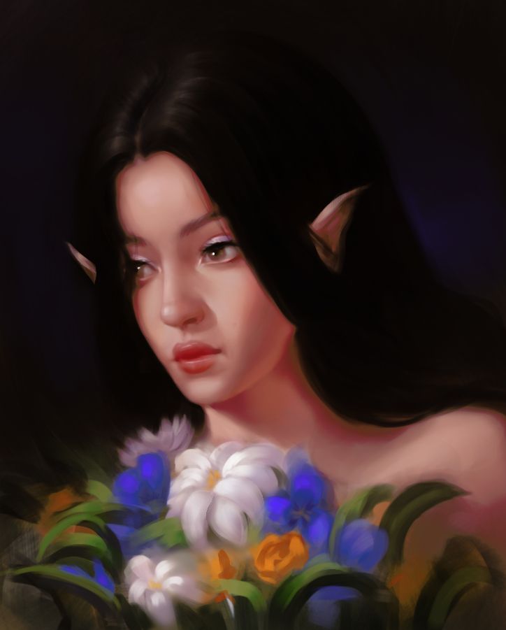 Elven flowers by me | Scrolller