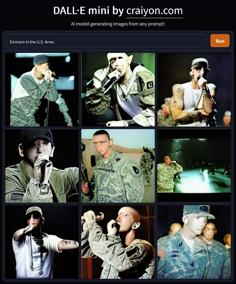 Eminem in the army | Scrolller
