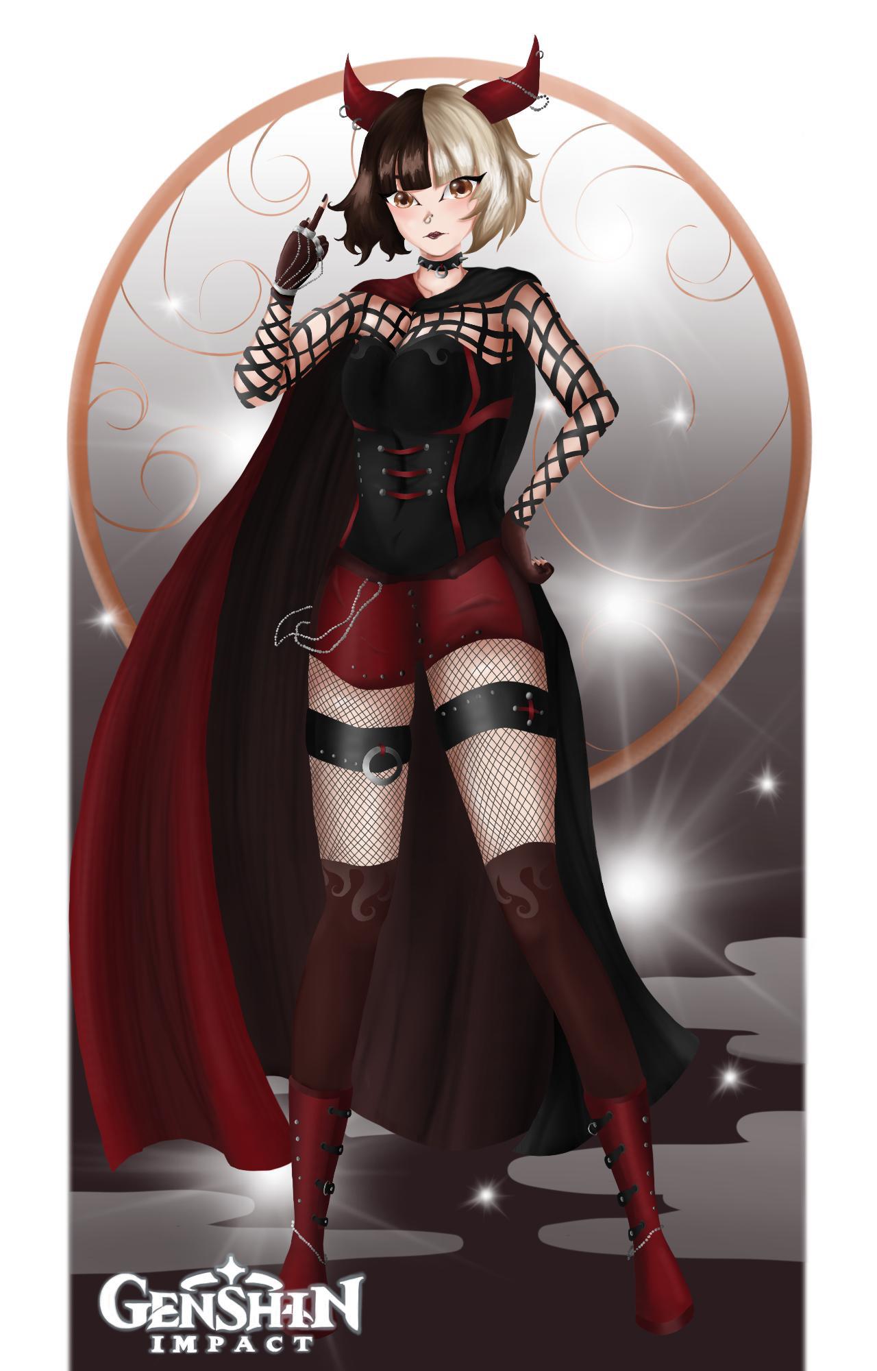 Emma if they were a Genshin Character concept art! | Scrolller