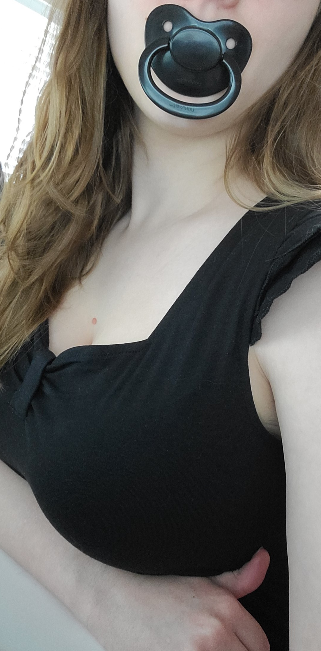 Enjoying a good comforting suck after a rough morning ride. | Scrolller