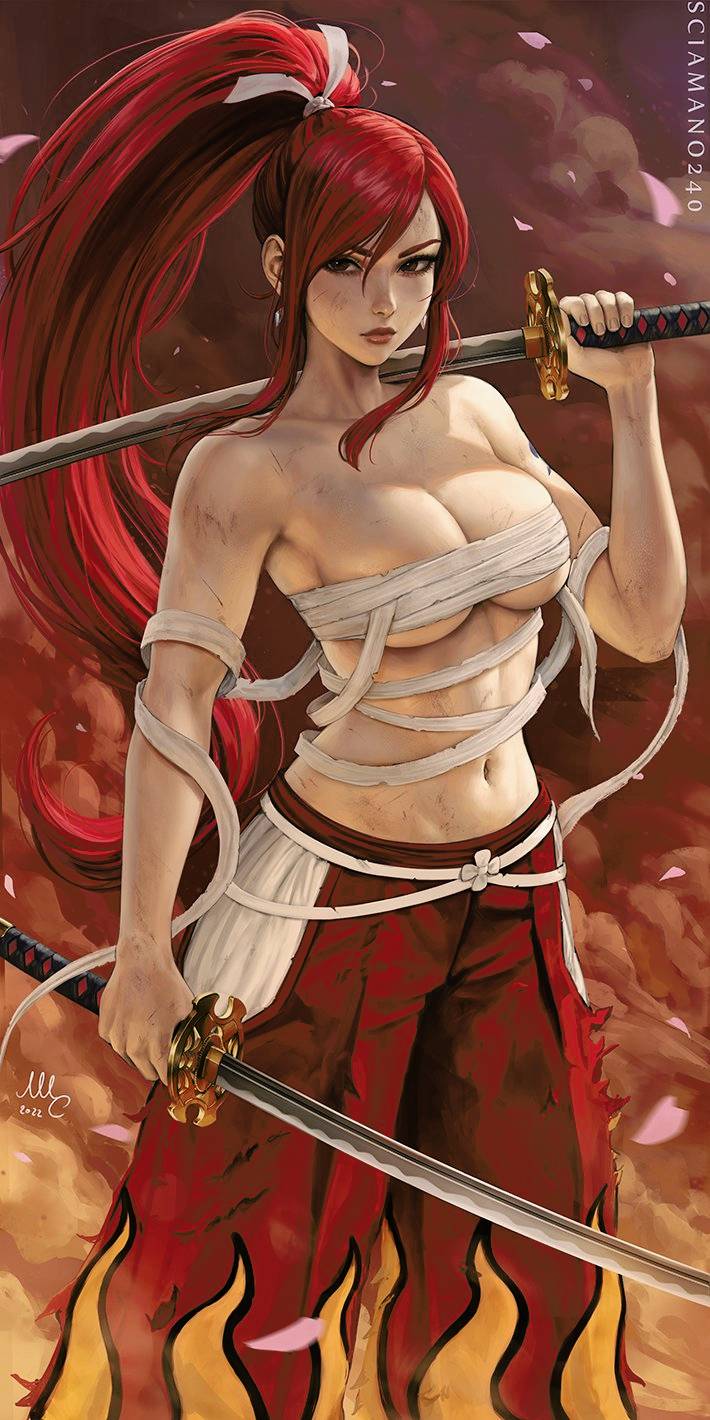 Erza [Fairy Tale] (Sciamano240) | Scrolller