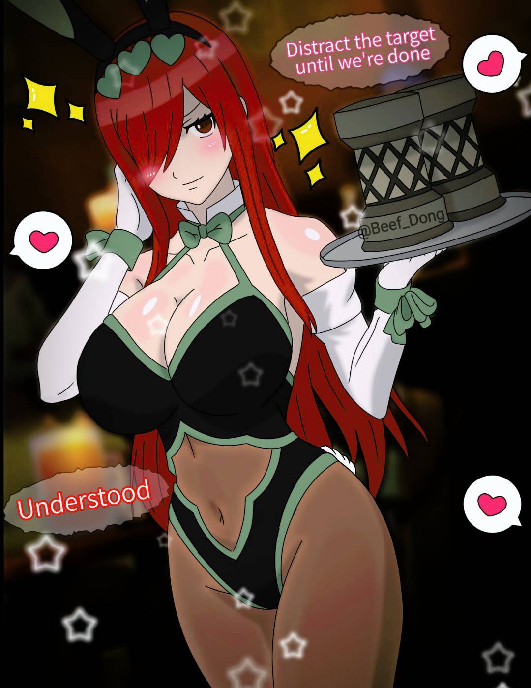 Erza's Tavern Duties (@Beef_Dong) | Scrolller