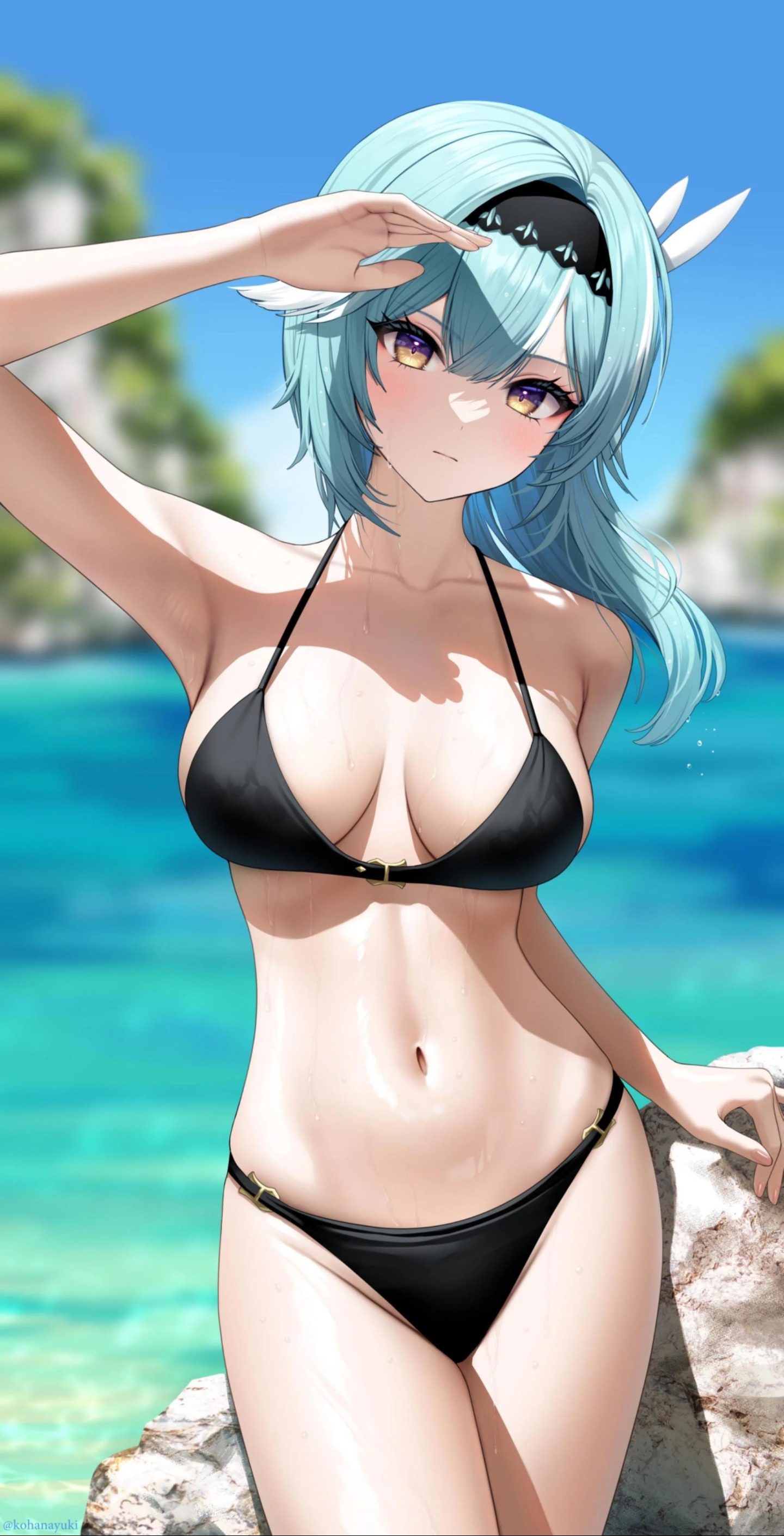 Eula in swimsuit | Scrolller