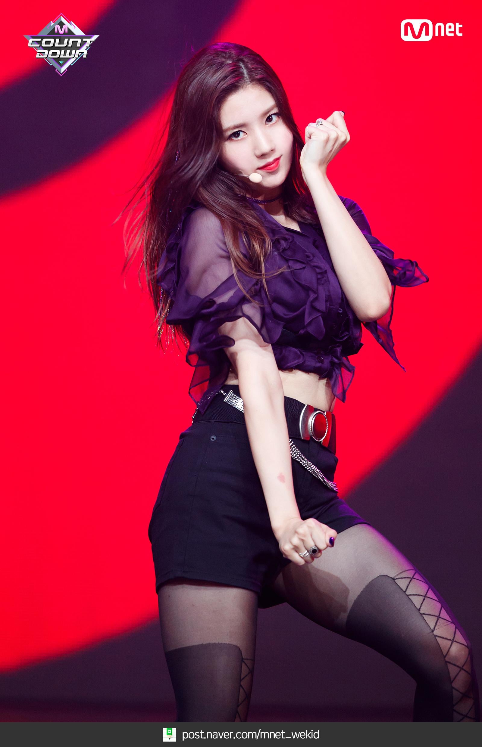 Eunbi in fancy stockings | Scrolller
