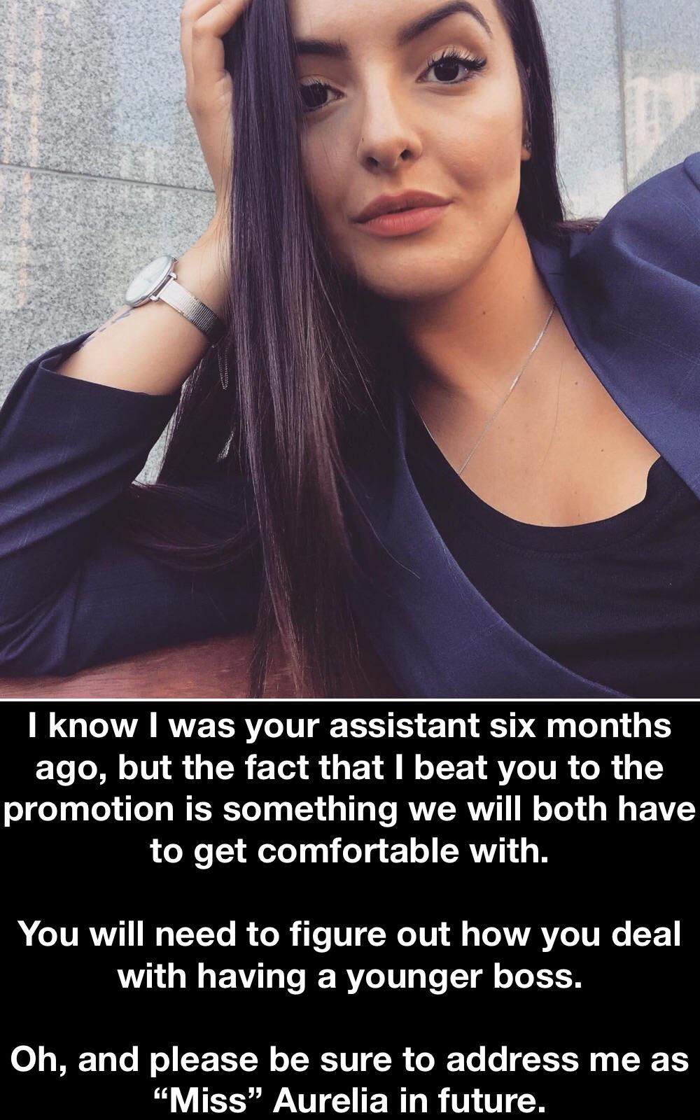 Ever had a younger female boss? | Scrolller