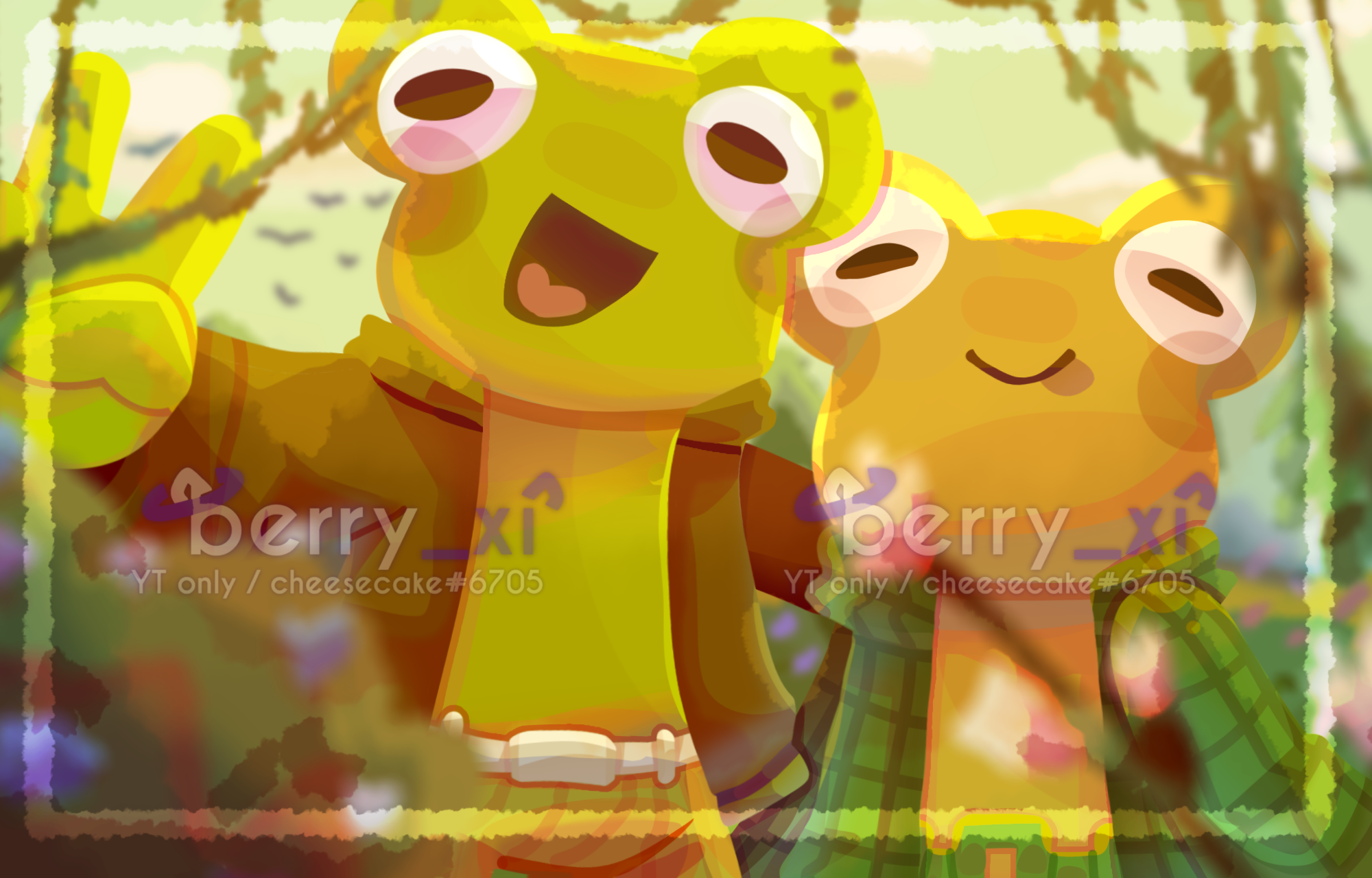 fanart I made of them they're so silly | Scrolller