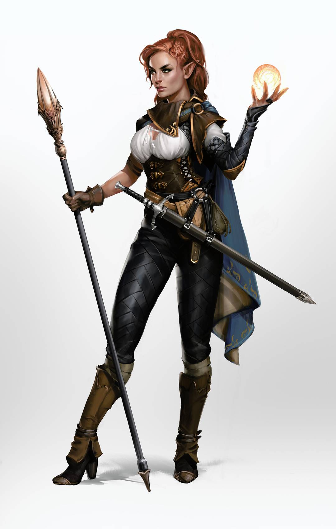 Fire Elf by Aimee Lynette | Scrolller