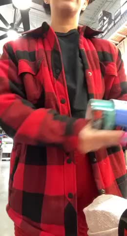 First time flashing in a hardware store.. wait til the end | Scrolller