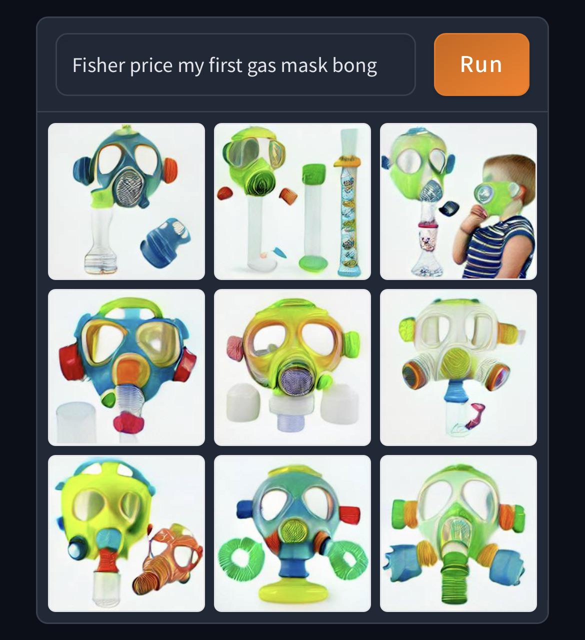 Fisher price my first gas mask bong | Scrolller