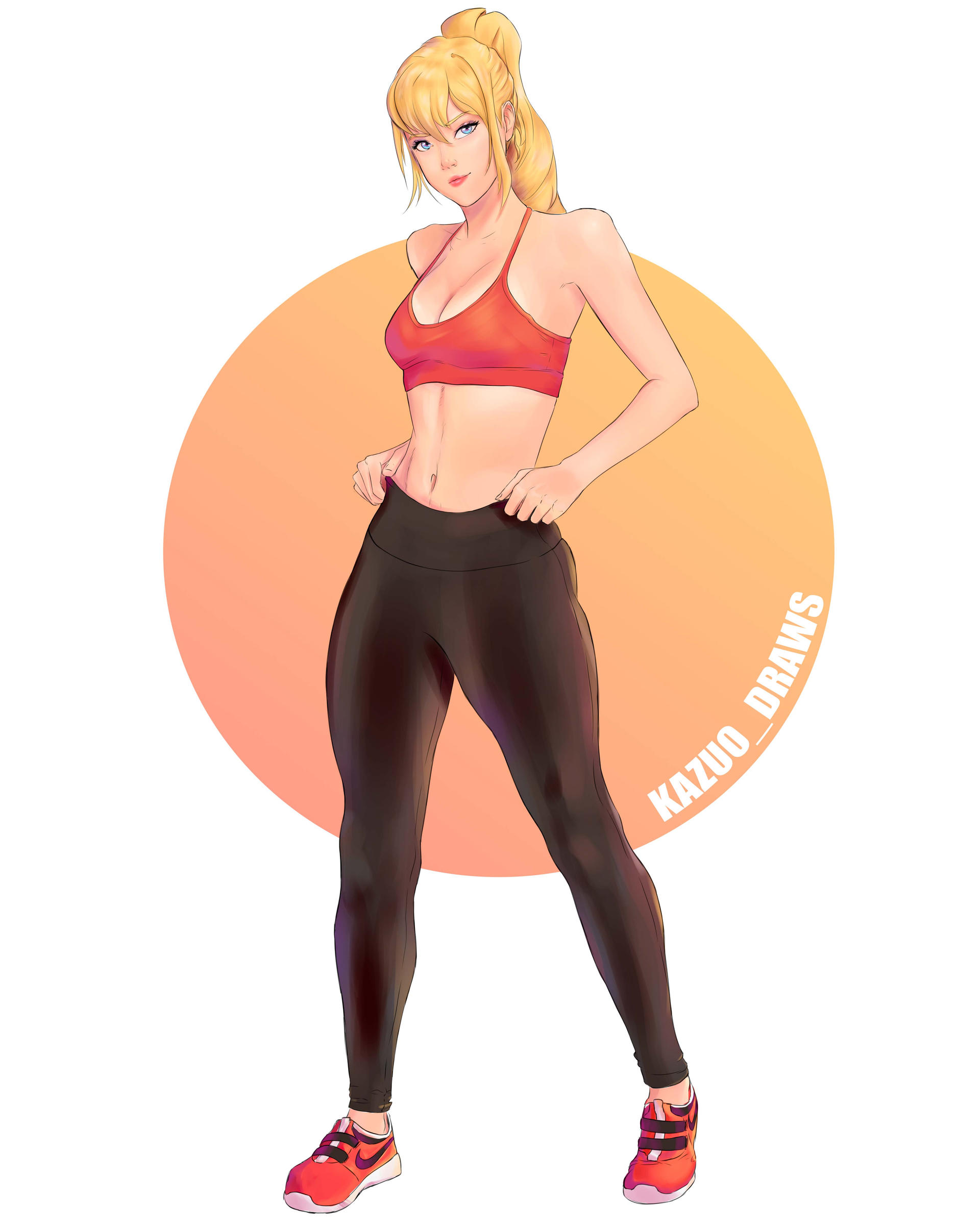 Fit Samus [Kazuozx on DeviantArt] | Scrolller