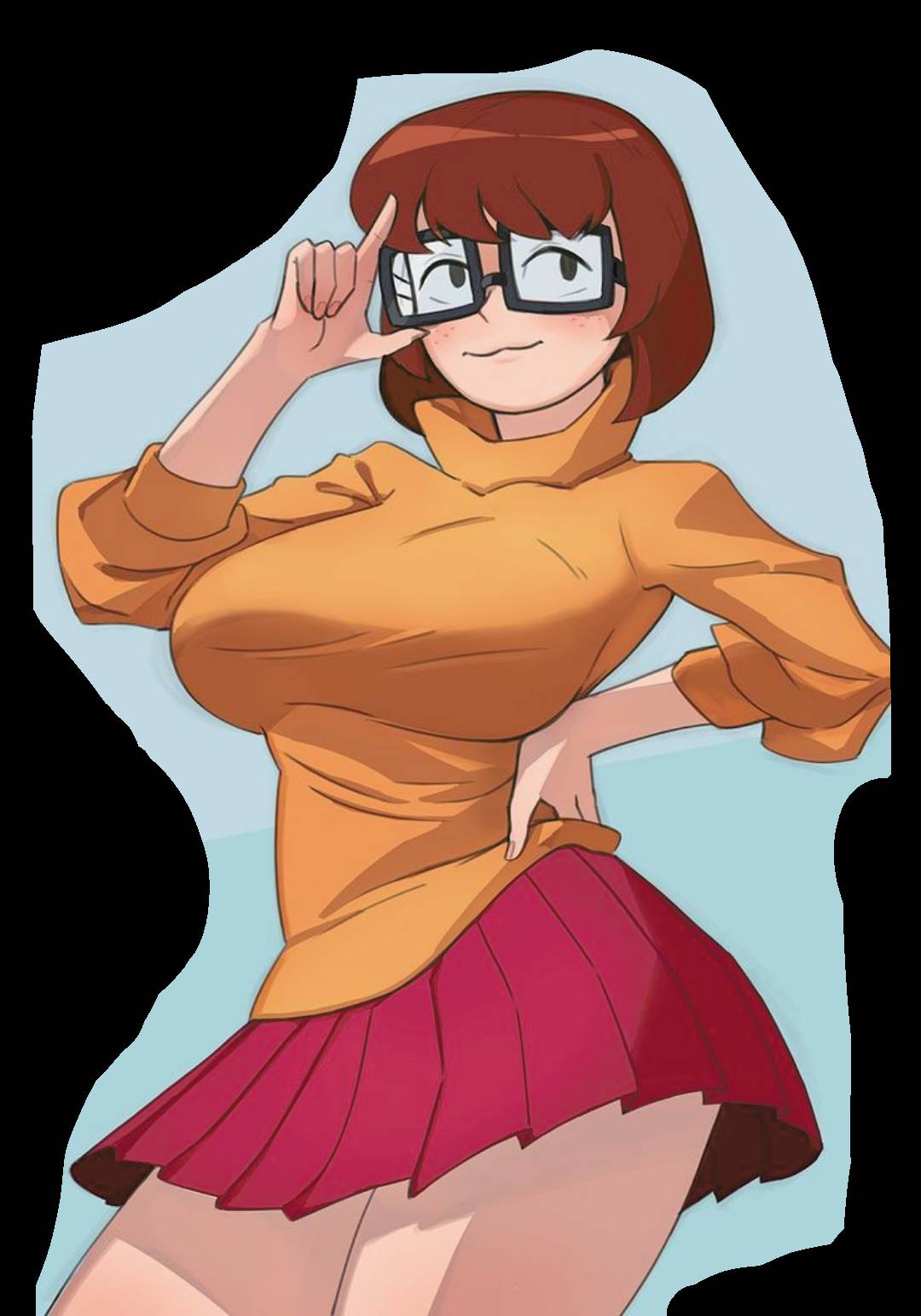 "for thicc enjoyer's" (velma) [Scooby doo] | Scrolller