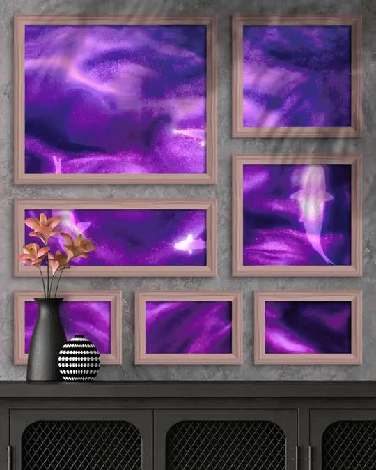 Fragmented Frames (Animated loop) | Scrolller