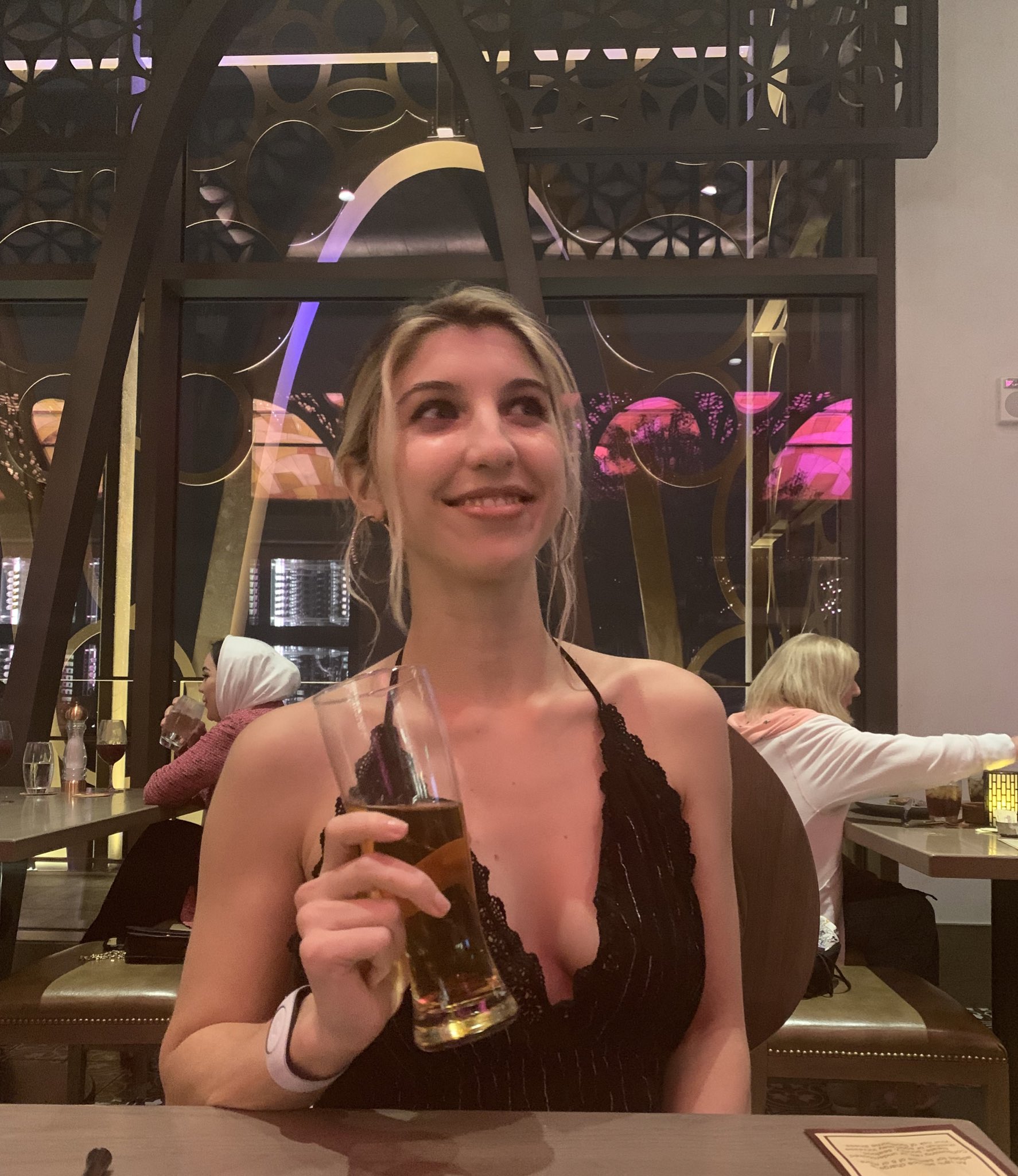 Frivvi enjoying a beer on vacation | Scrolller