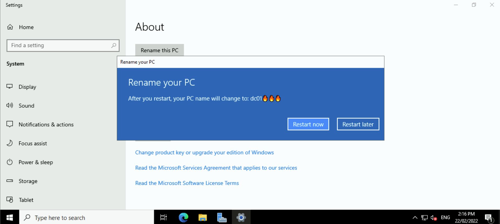 Fun Fact: Windows Server accepts emojis as computer names | Scrolller