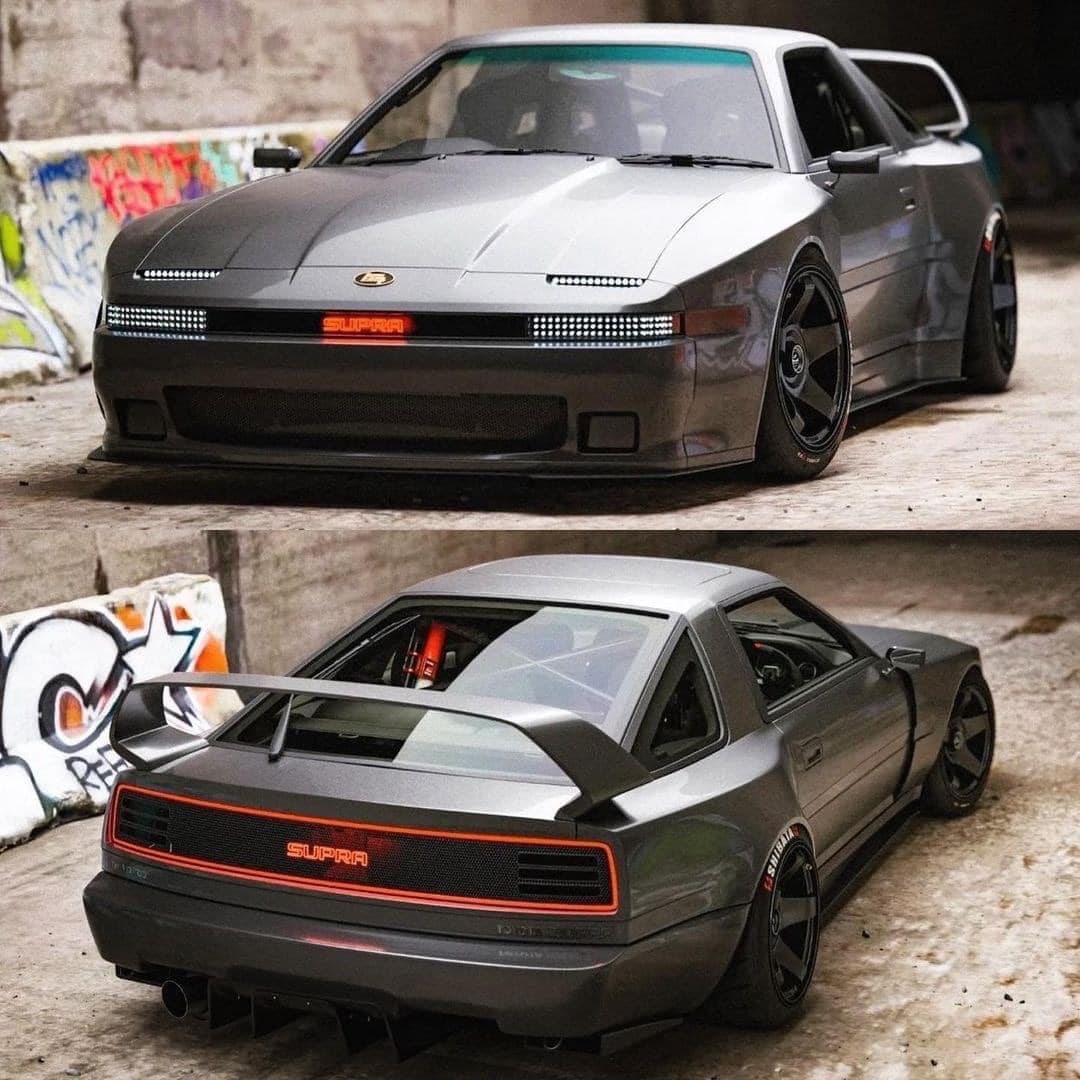 Futuristic Toyota Supra MK3 [1080x1080] | Scrolller