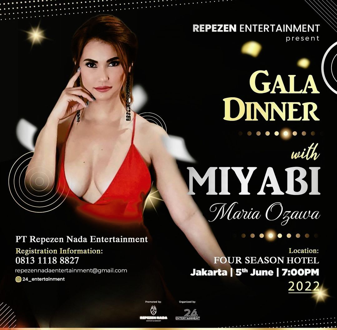 Gala dinner with MIYABI (Her porn name ☺️) | Scrolller