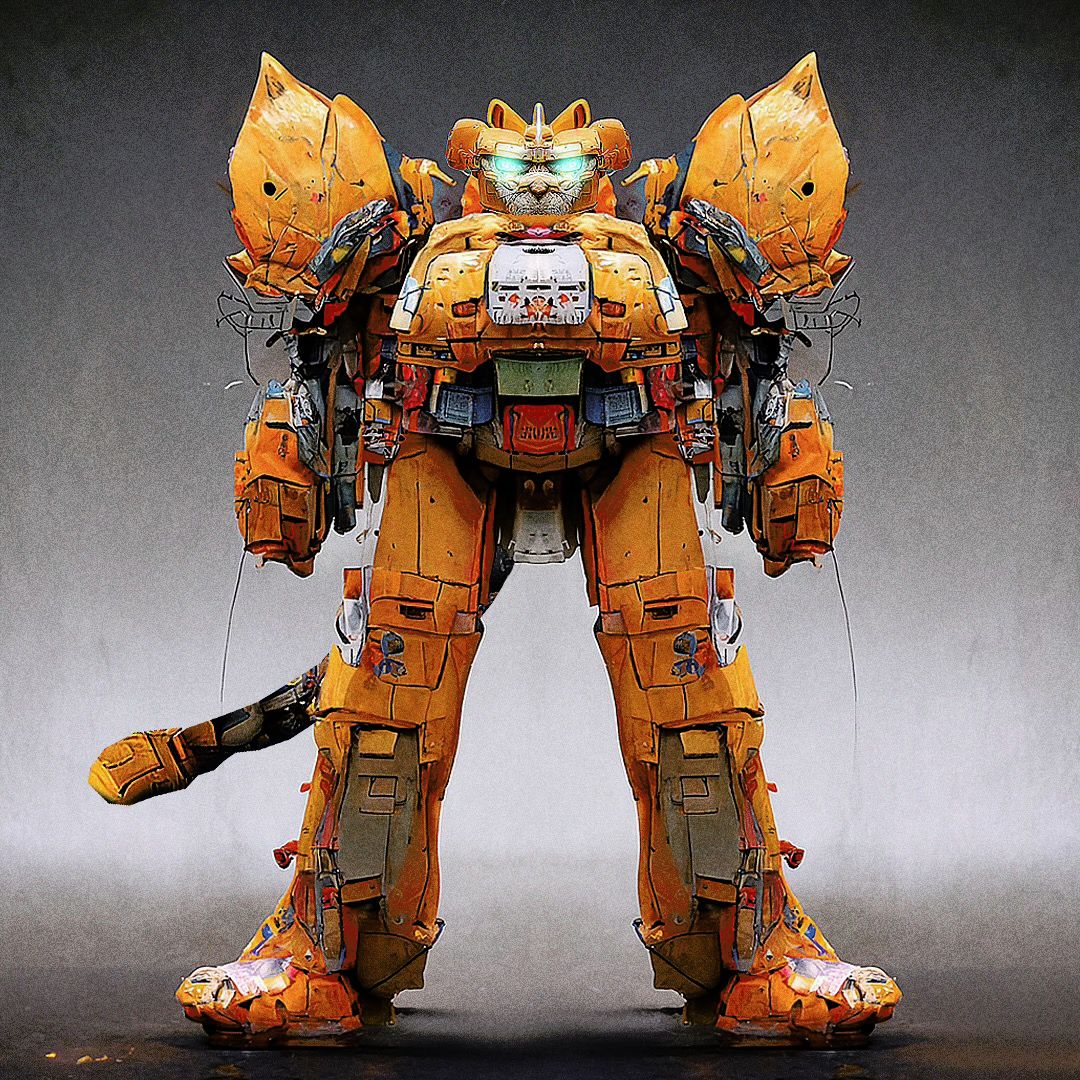 Garfield Gundam | Scrolller