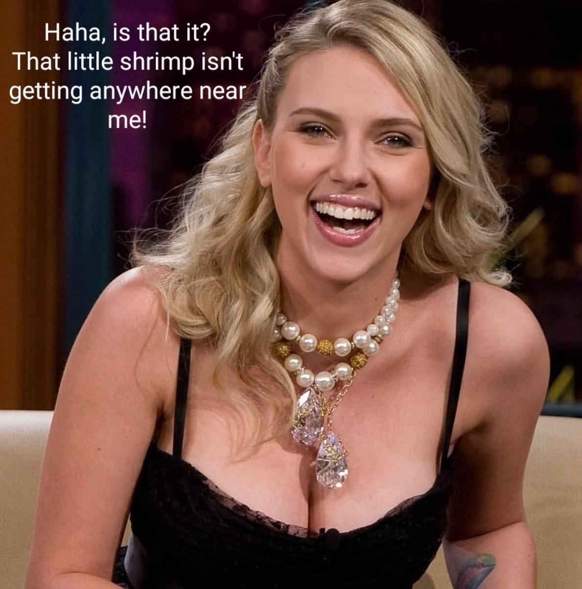 Gave Scarlett a good laugh | Scrolller