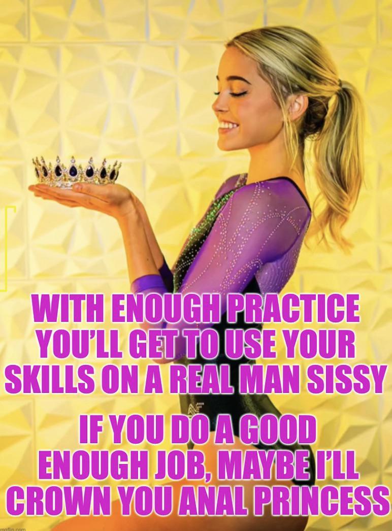 Get to work sissy that crown is waiting! | Scrolller