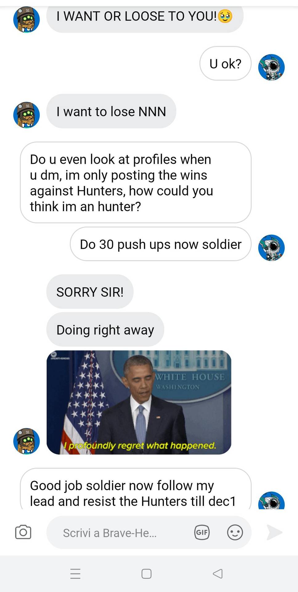 getting a fellow soldier on the right Path | Scrolller