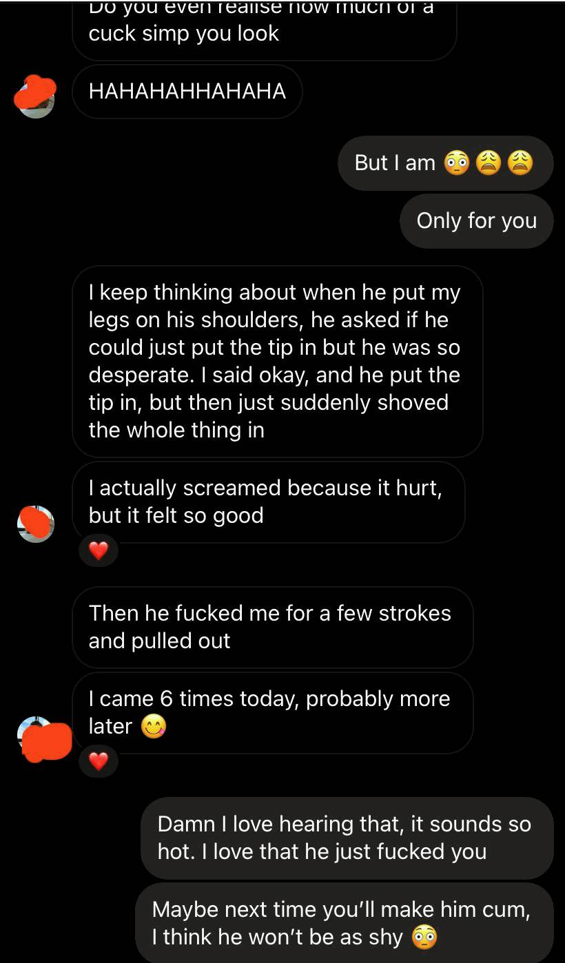 Gf first time seeing someone else, you can tell she’s enjoyed it 💦 | Scrolller