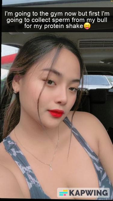 Girl gotta have her protein shake ready | Scrolller