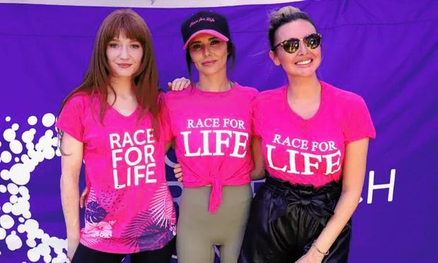 Girls Aloud run charity 5k for late bandmate Sarah Harding https://www.theguardian.com/music ...