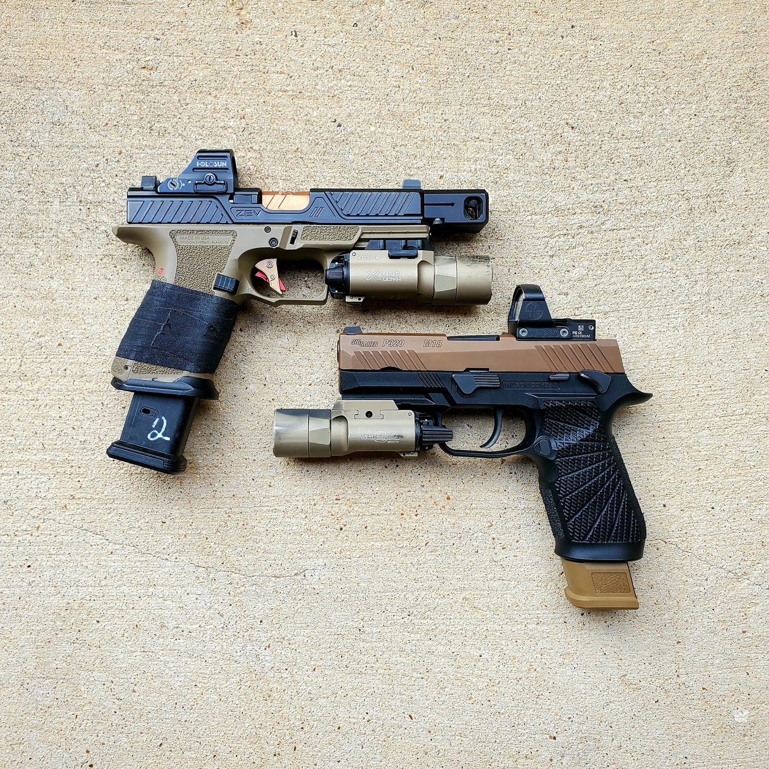 Glock Custom and SIG M18, Striker Kings. | Scrolller