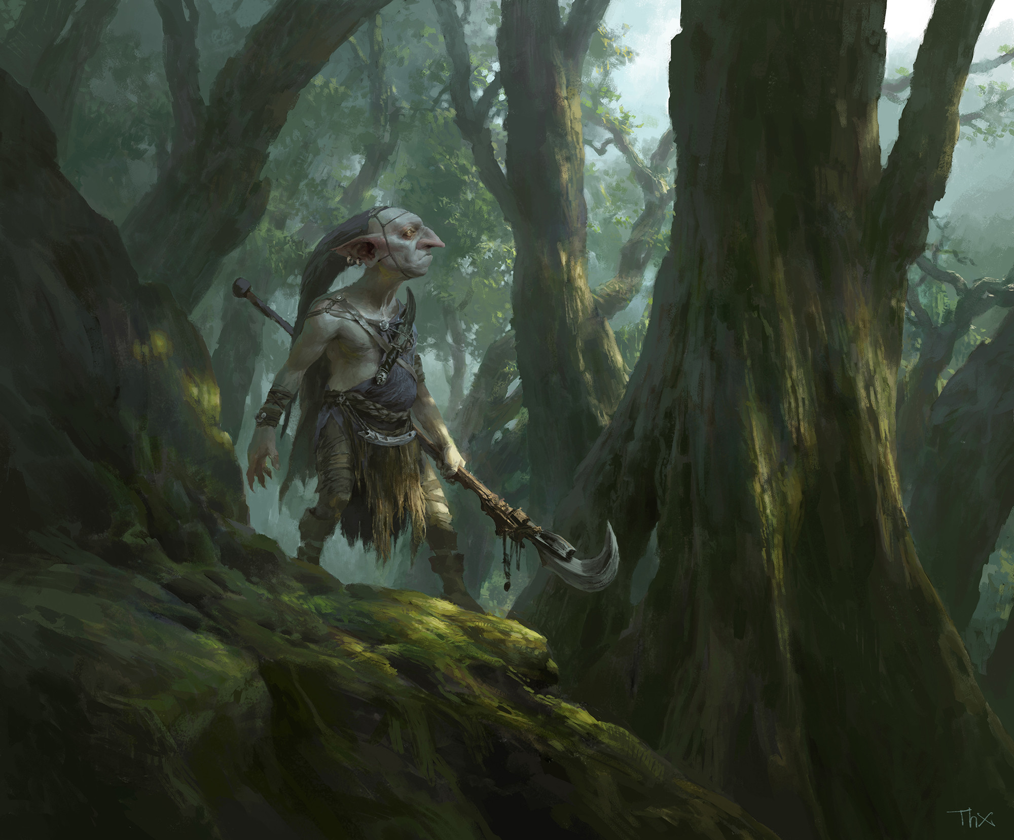 Goblin Hunter by Tianhua Xu | Scrolller