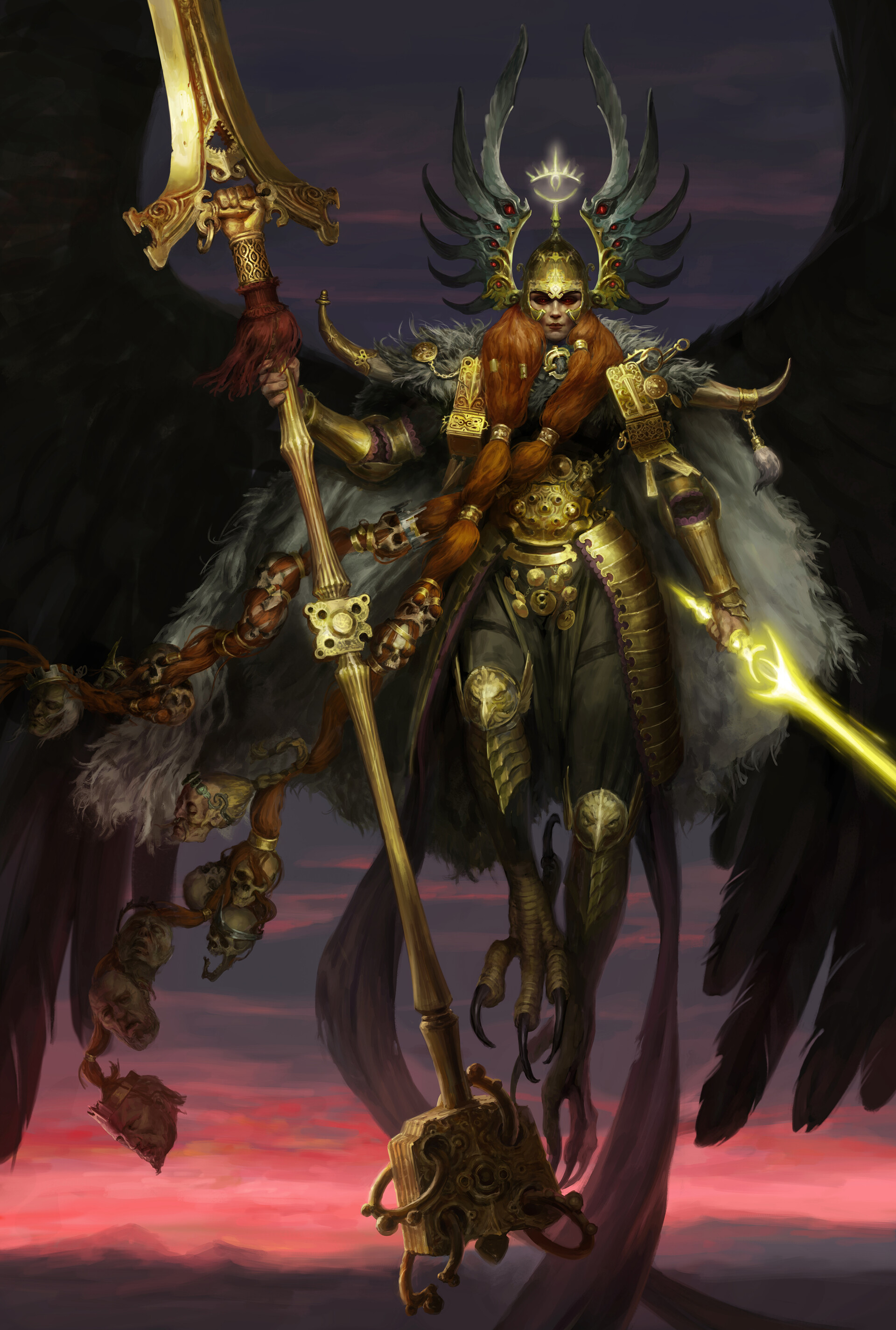 Goddess of War by Artur Nakhodkin | Scrolller