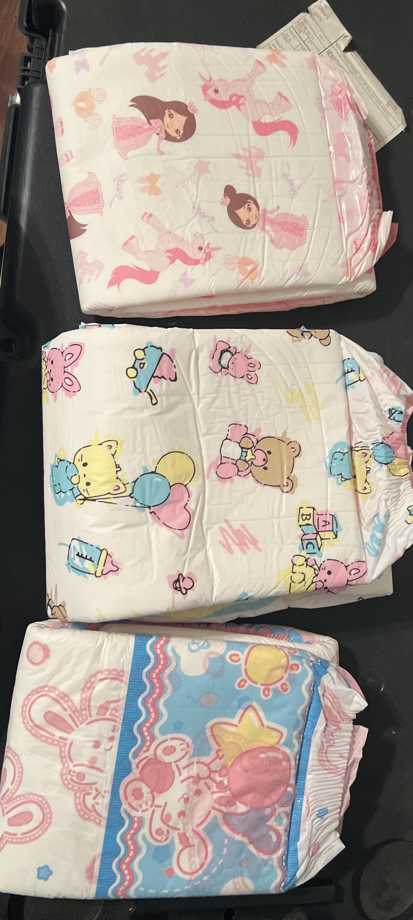 Got some Abdl diapers today! What one should I soak first?? | Scrolller