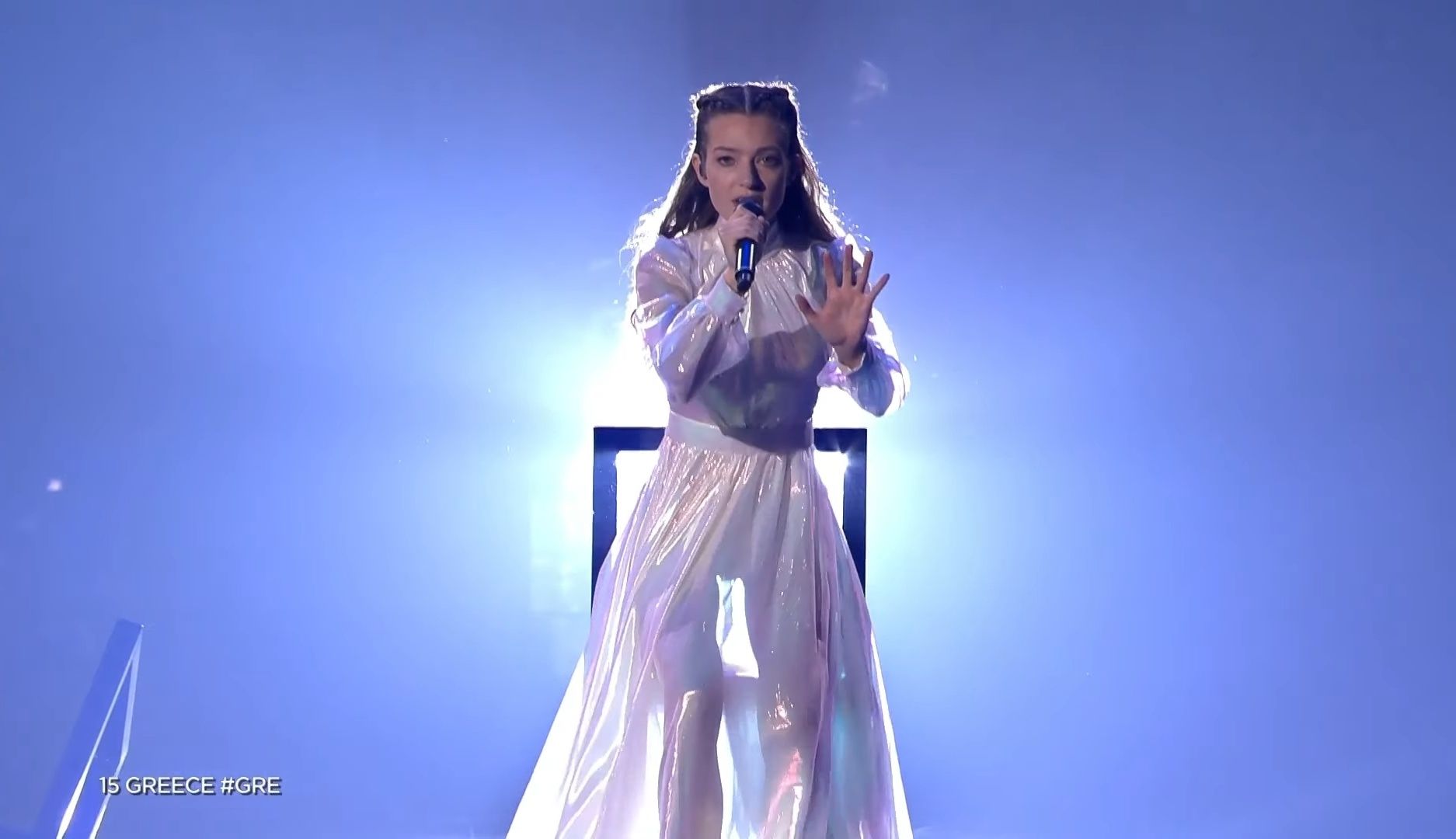 Greece's Eurovision 2022 First Semi-Final performance. Amanda Georgiadi ... Greece's Eurovision 2022 First Semi-Final performance. Amanda Georgiadi ...