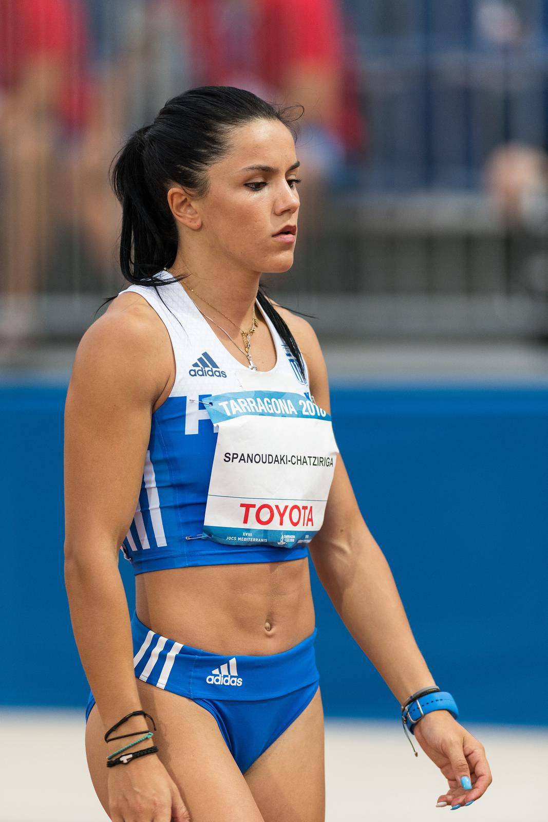 Greek sprinter Rafaela Spanoudaki | Scrolller