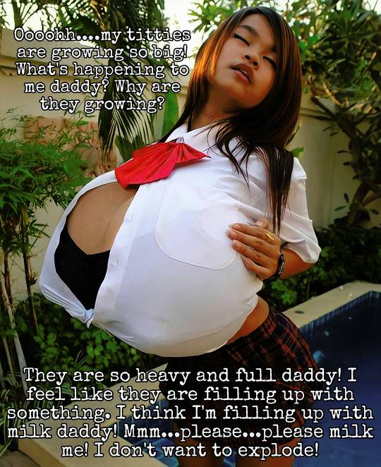 A growing girl (breast expansion captions) | Scrolller