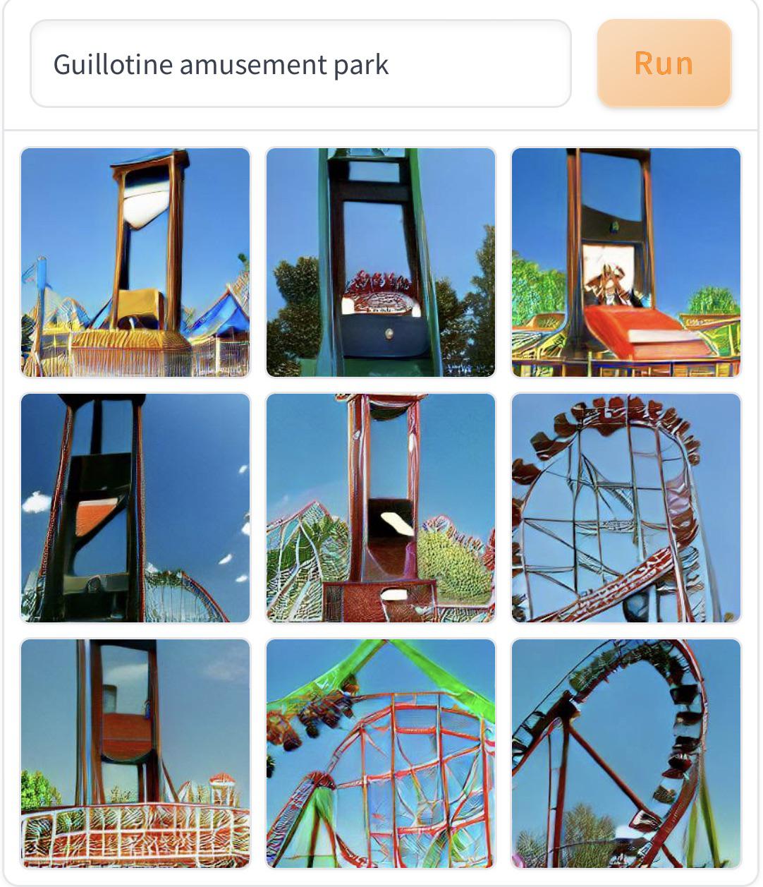 Guillotine Amusement Park | Scrolller