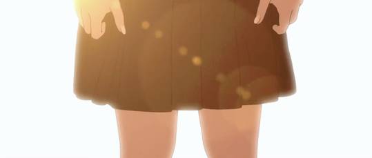 Hanekawa's Pantsu flash [Kizumonogatari II] | Scrolller