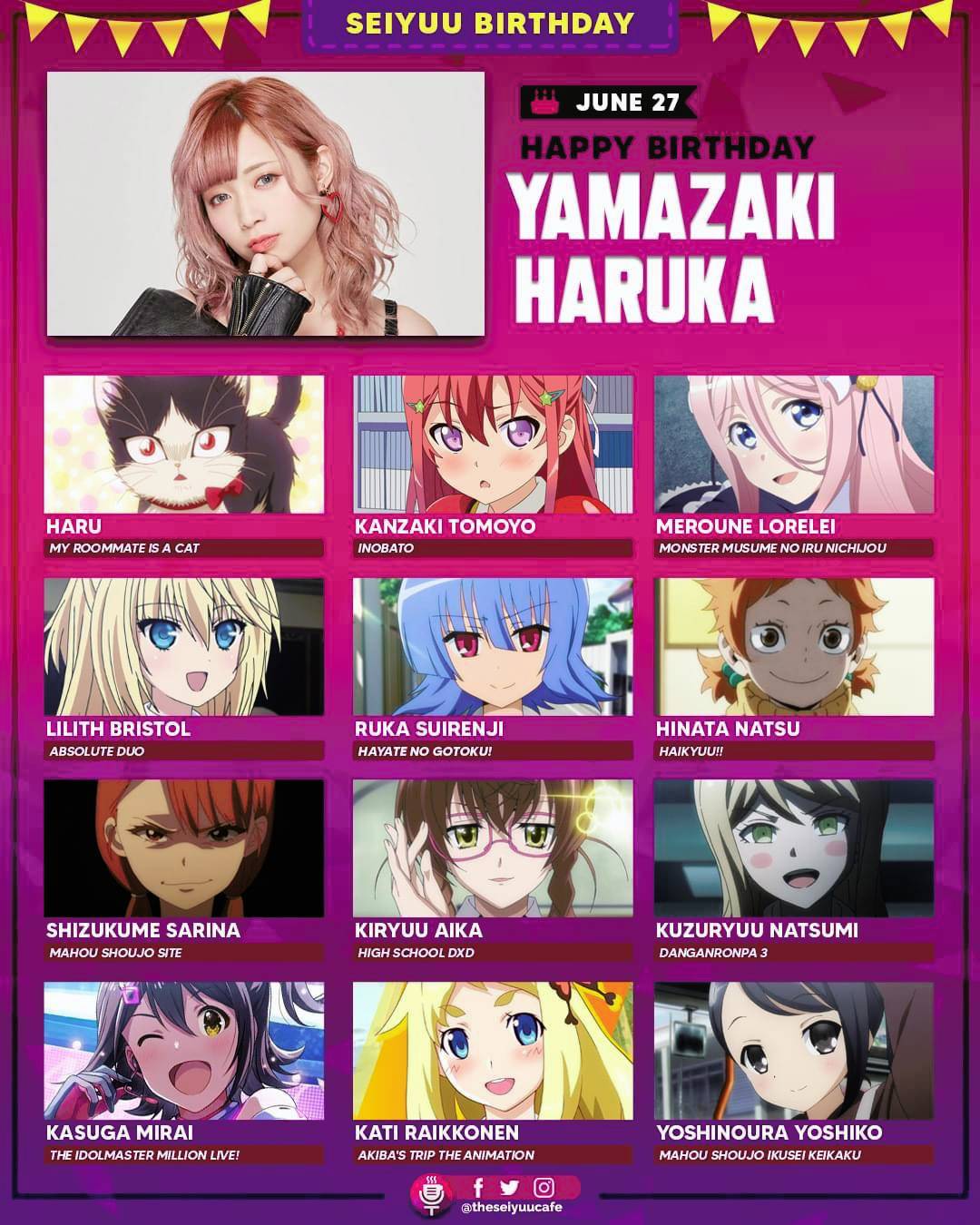 Happy Birthday to Mero’s VA Haruka! | Scrolller