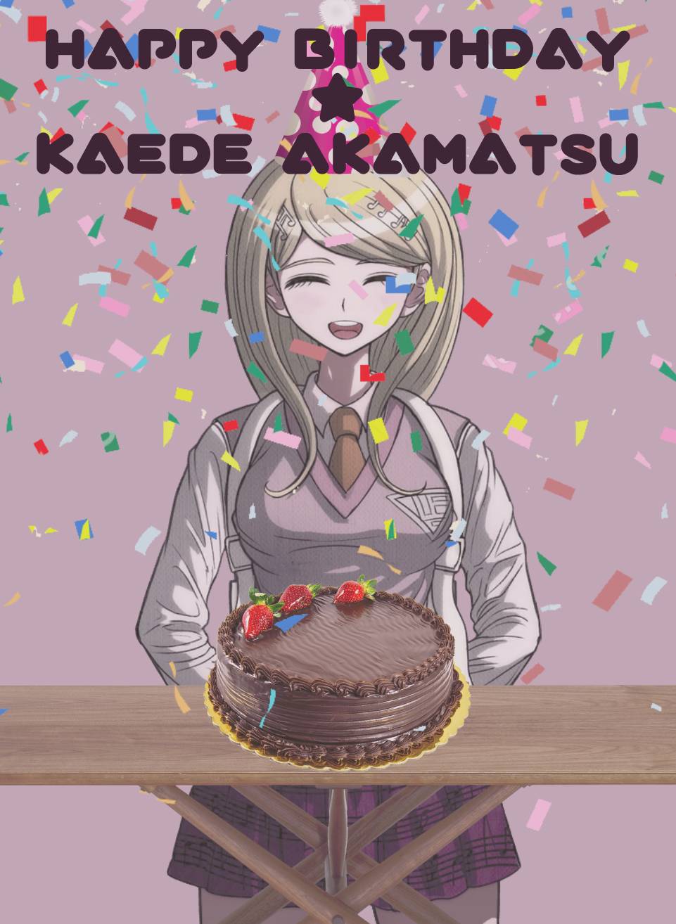 HAPPY BIRTHDAY TO THE BEST GIRL, KAEDE AKAMATSU | Scrolller