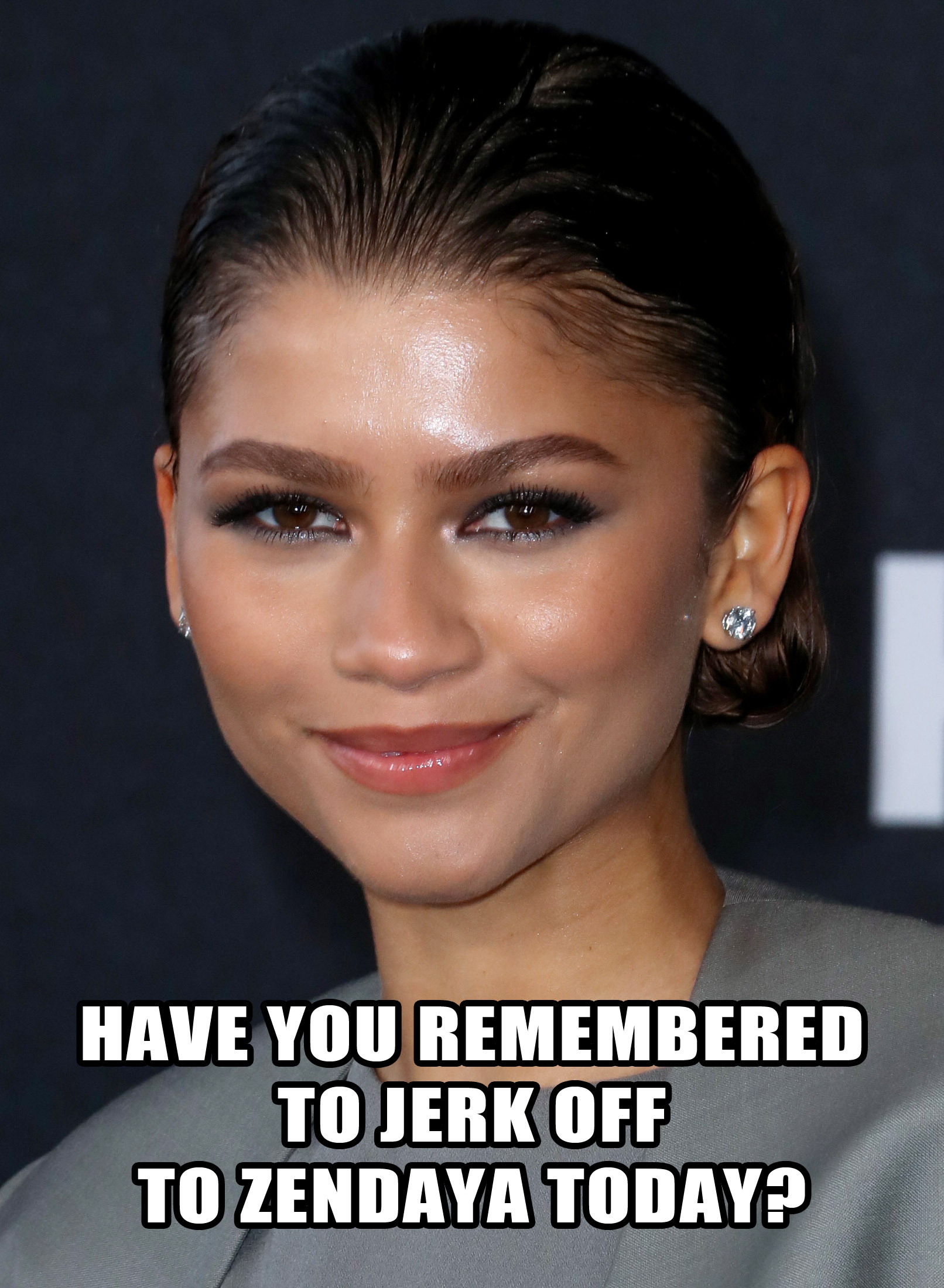 Have you remembered to jerk off to Zendaya today? | Scrolller