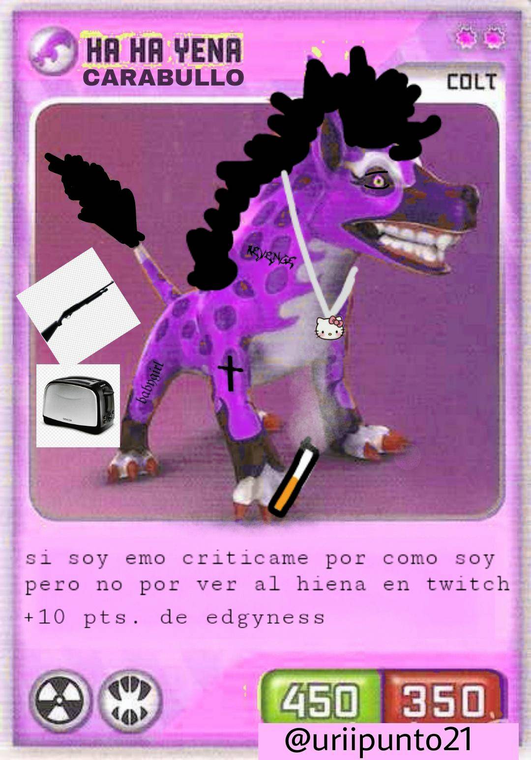 Hiena Invizimal | Scrolller