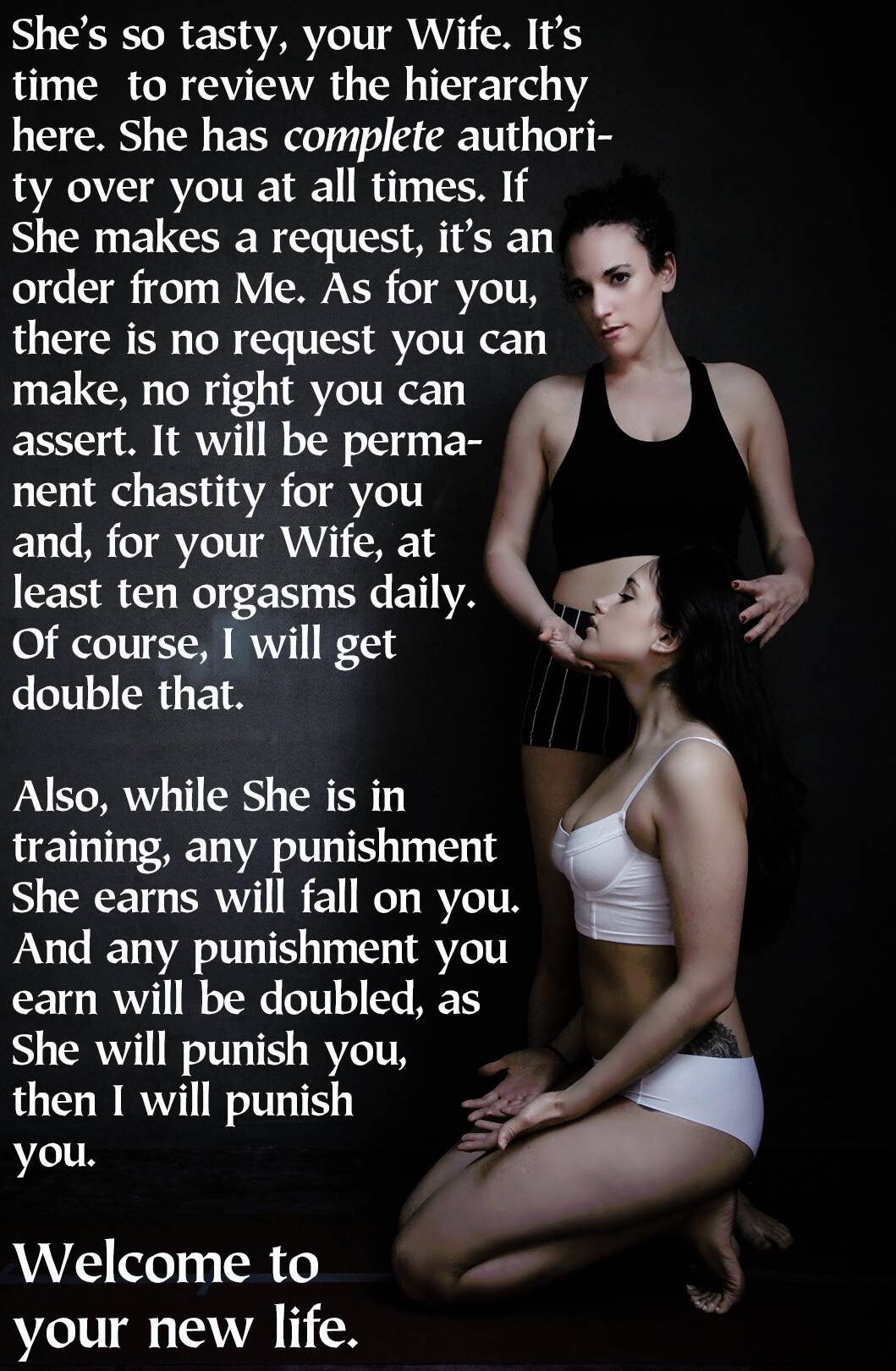 Hierarchy in a Threesome is best defined at the start of the relationship. | Scrolller