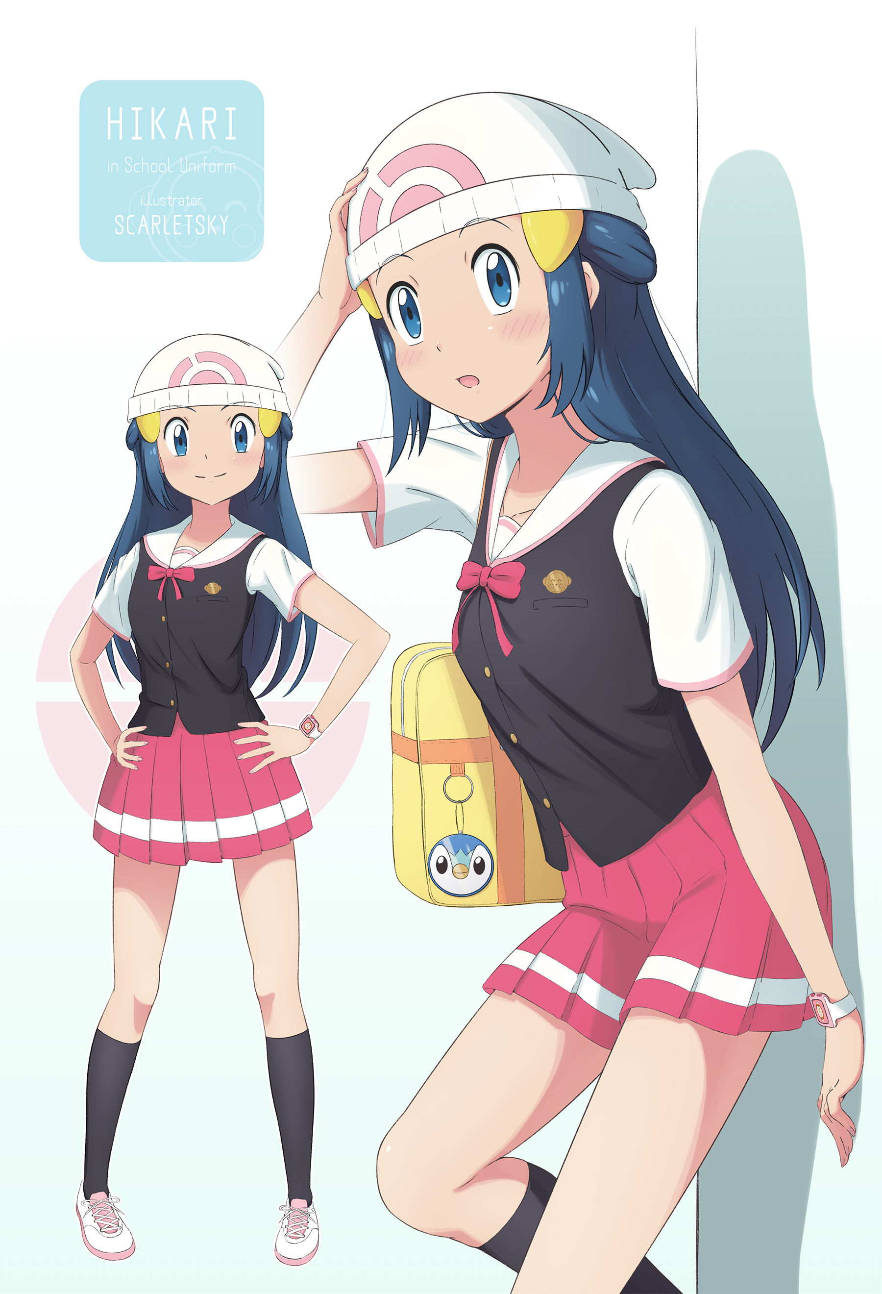 Hikari in School Uniform | Scrolller