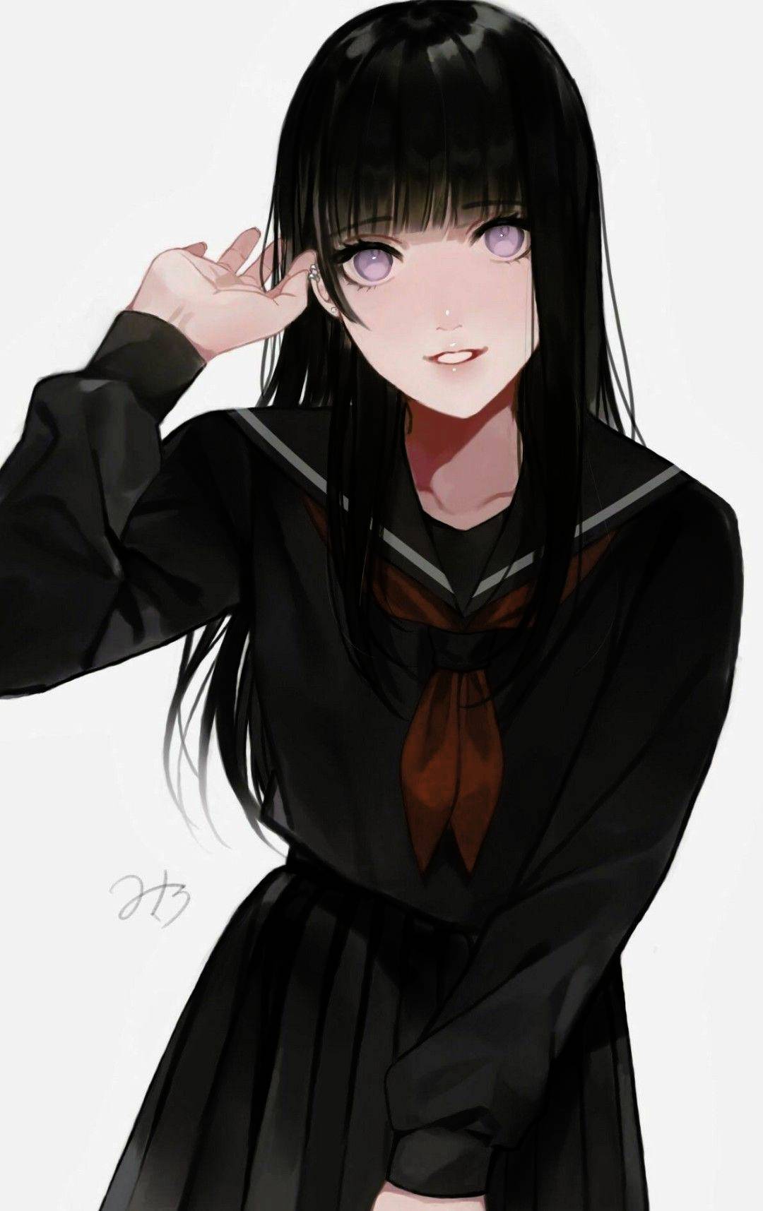 Hinata (Black sailor uniform ver.) | Scrolller